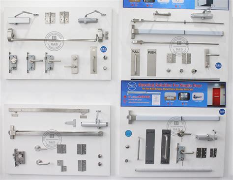 Panic Device Hardware Emergency Exit Door Locks Steel Cross Bar Type Panic Exit Device Ddpd010