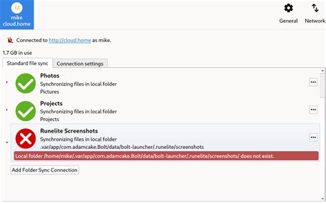 Local Folder Does Not Exist But It Does ℹ️ Support Nextcloud Community