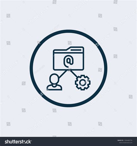 Data Complexity Icon Vector Illustration Stock Vector Royalty Free