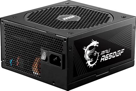 Questions And Answers MSI MPG A650GF 650W ATX 80 Plus Gold PSU Power Supply Black MPGA650GF