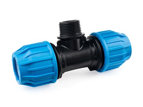 20mm X 12 Inch Male Threaded Branch Tee For Mdpe Pipe