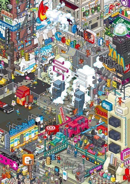 Internet Findings Pixel Art Pixel Art Art Web Isometric Art