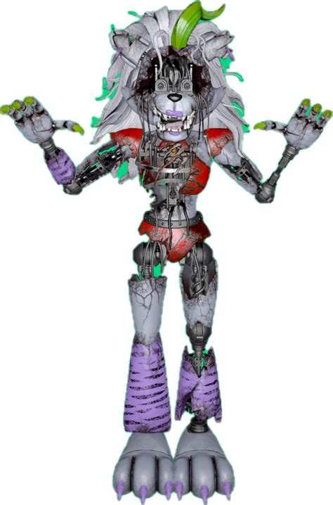 Sfm Fnaf Sb Shattered Roxanne Wolf Full Body By Mauriciotoro2006 On