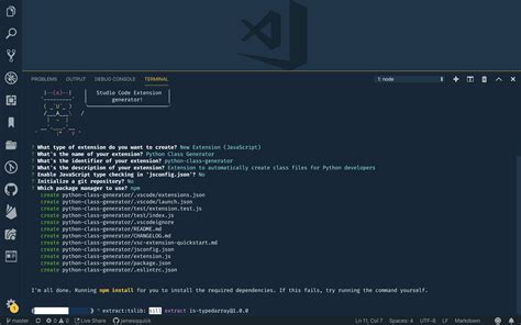 如何为 Vs 代码创建 Python 类生成器 天下站长网