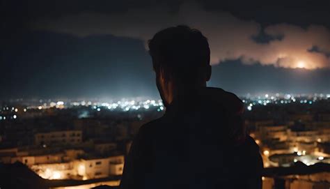Man Looking Night Sky Images Free Download On Freepik