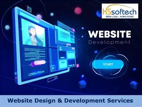 ppt web development and custom web development ks softech powerpoint