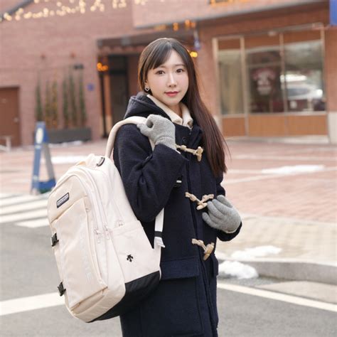 대학생 가방 데상트 백팩 턴즈 20 추천 10대 중학생 고등학생 신학기 책가방 네이버 블로그