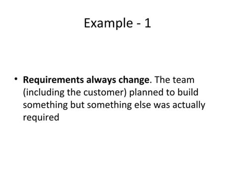Uncertainty In Agile Projects PPT