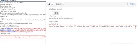 靶场pikachu系列 sql注入 extractvalue 1 concat char 126 md5 1836161162 csdn博客