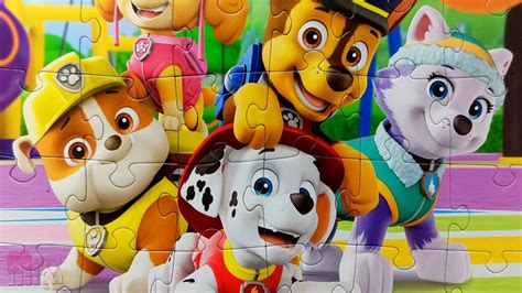 Щенячий Патруль Микки Маус и его друзья Собираем пазлы для детей Paw Patrol Mickey Mouse