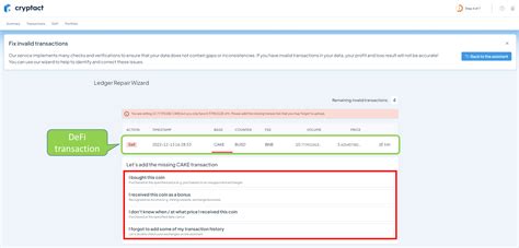 How To Fix Invalid Transactions Caused By Insufficient Position Cryptact Help Center