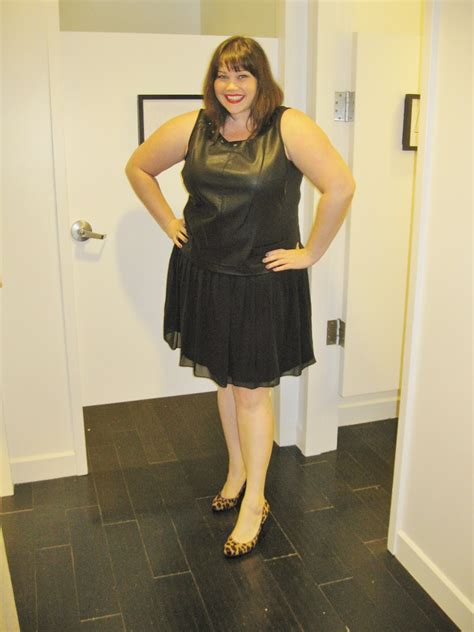 Plus Size Drop Waist Dress