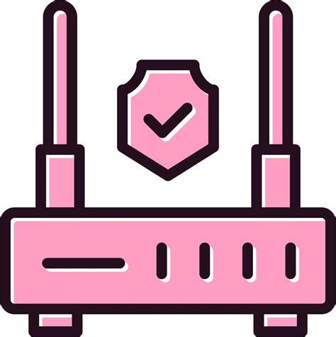 router encrypted vector icon 21030835 vector art at vecteezy