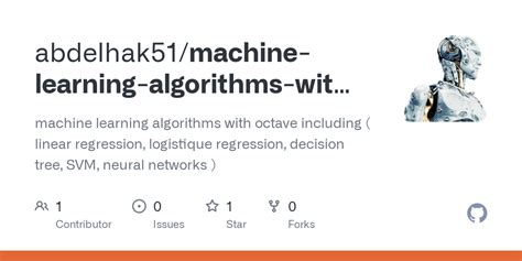 Github Abdelhak51machine Learning Algorithms With Octave Machine Learning Algorithms With