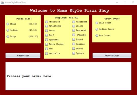 GitHub Bocyej Pizza Shop Java Pizza Shop Created And Submitted By Laurel Jacob BSCS