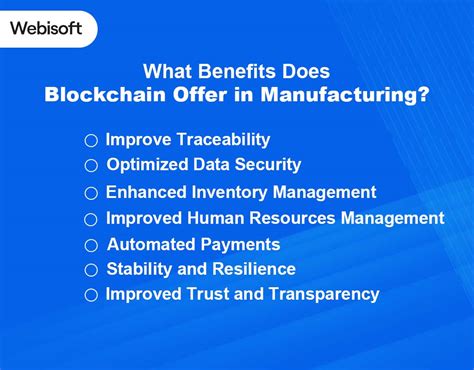 Blockchain For Manufacturing Revolutionizing Production Processes