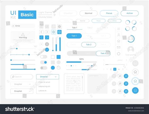 983 Tab Settings Ui Stock Vectors And Vector Art Shutterstock