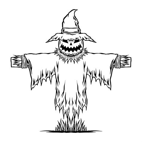 Evil Scarecrow Sketch