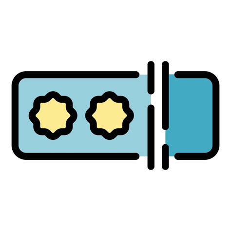 Access Password Icon Color Outline Vector 15211754 Vector Art At Vecteezy