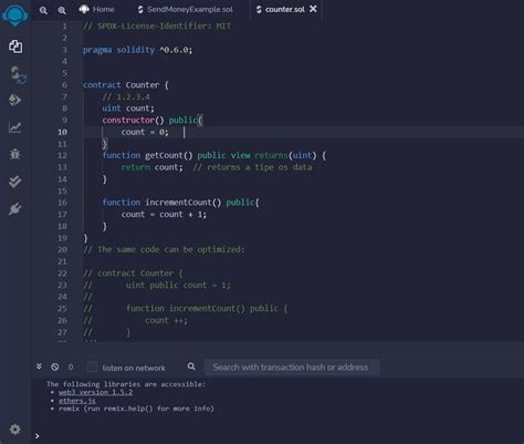 Marian Raileanu On Linkedin Solidity Counter Smartcontract Projecteg Rjqnb