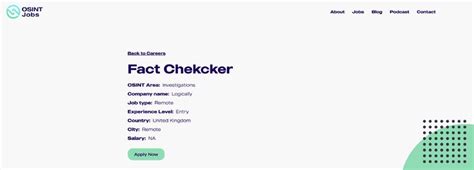 Opensource Intelligence Jobs Skip Schiphorst