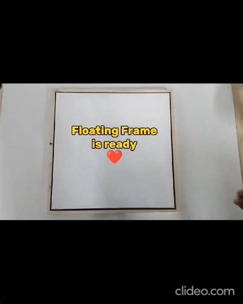 Floating Frame Pine Wood Floating Frame Canvas Cover Outer Frame Diy Floating Frame