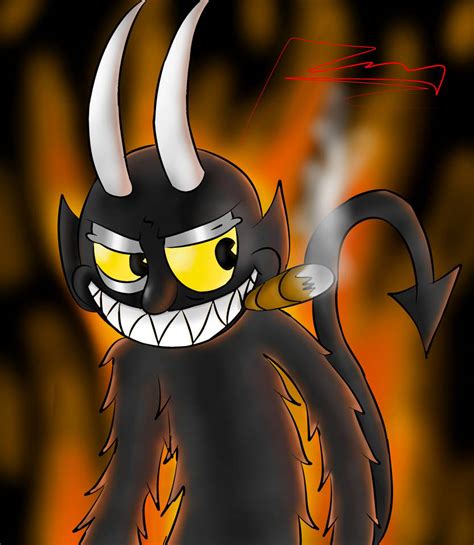 Cuphead Devil By Remotazukarirules On Deviantart