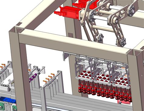 Industrial 3d Model Bottle Sorting Conveyor 3d Model Cgtrader