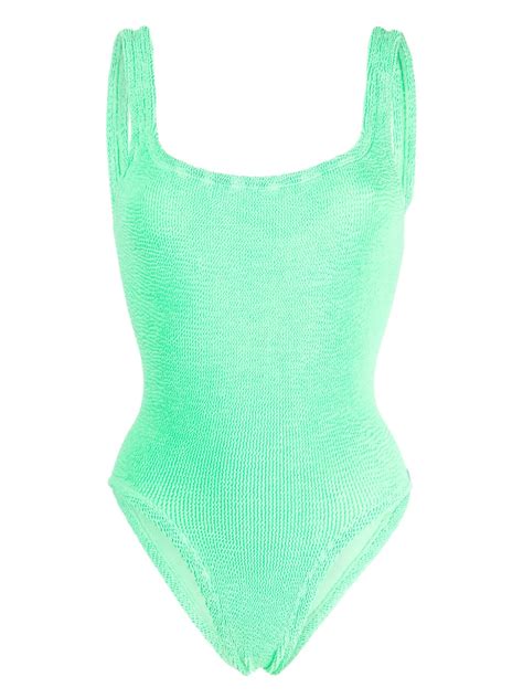 Hunza G Pamela Green Backless One Piece Swimsuit Modesens