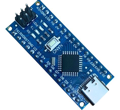 Nano V3 Atmega328p Usb C Placa Compatível Com Arduino Ide Smartcomp