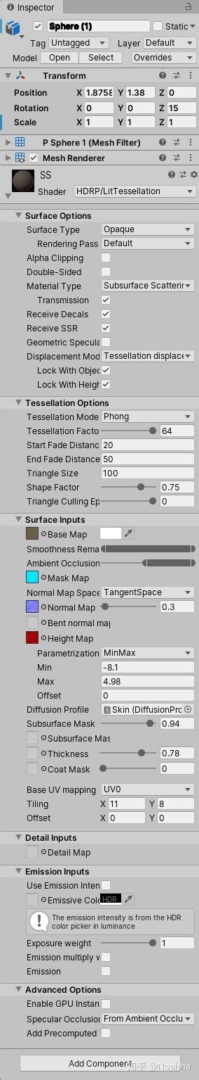 Hdrp Pbr Lit Shader（一基础用法篇） 知乎