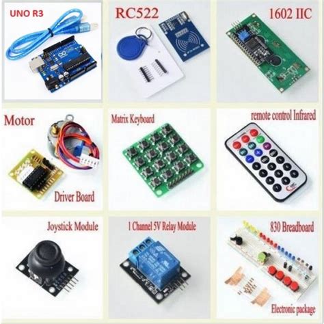 Arduino Starter Kit Rfid Stepper