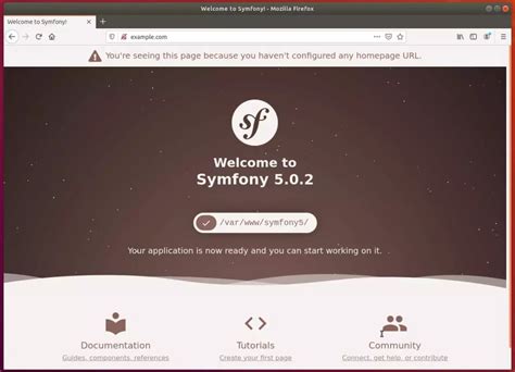 How To Install Symfony 5 Framework With Apache On Ubuntu Linux Geek