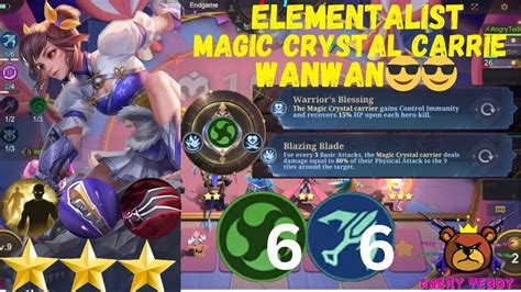 Mlbb Magic Chess Elementalist Wanwan 😎😎😎 6 Marksman 6 Elementalist
