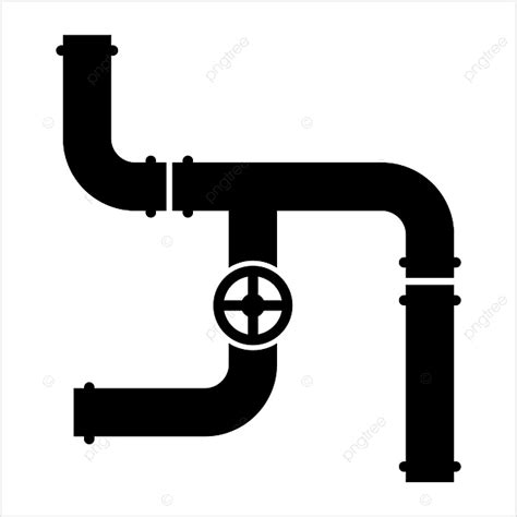 파이프 아이콘 피팅 개요 블랙 벡터 사업 근사 Png 일러스트 및 벡터 에 대한 무료 다운로드 Pngtree