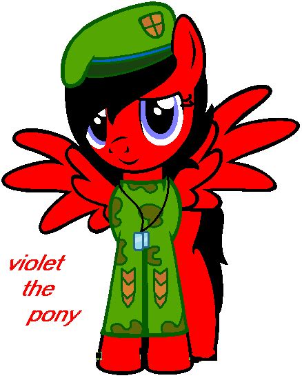 Htf Violet Pony Version By Violet Thecat On Deviantart