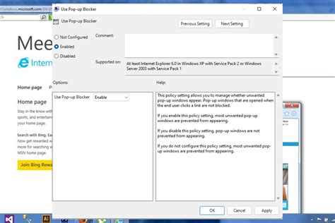 2 Tips On How To Enable Or Disable The Pop Up Blocker On Ie 11