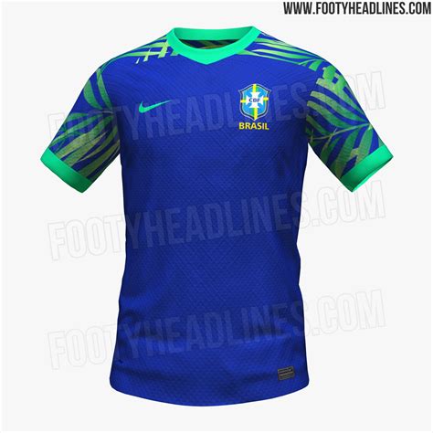 Brazil 2023 Womens World Cup Away Kit Leaked Footy Headlines