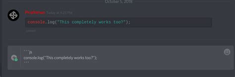 Discord Codeblocks Lopezfrog