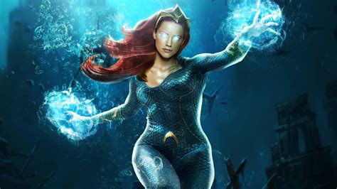 Mera Superheroes Amber Heard Hd Hd Phone Wallpaper Rare Gallery