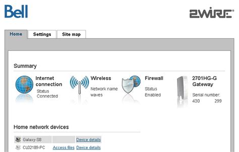 Enable Port Forwarding For The 2wire 2701hg G Cfos Software