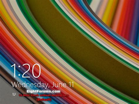 Lock Screen Clock Time Format Change In Windows 8 Windows 8 Help Forums