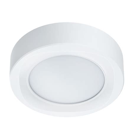 Eurolux Round Led Ceiling Light 6w 120mm White 4000k 6