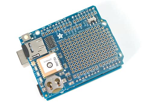New Product Adafruit Ultimate Gps Logger Shield Includes Gps Module