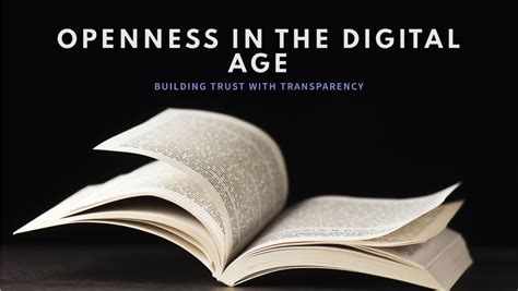 Building Trust Through Data Transparency