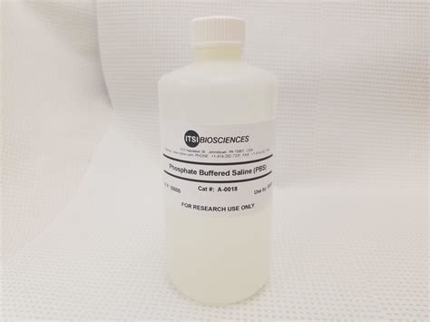 Phosphate Buffered Saline Pbs A 0018 Itsi Biosciences