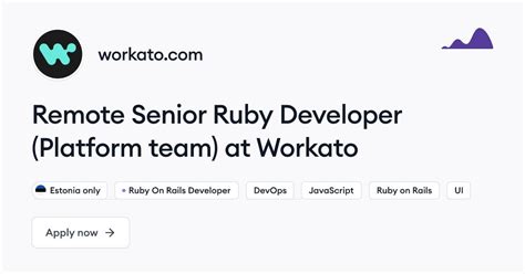 😀 Workato Is Hiring A Remote Senior Ruby Developer Platform Team Rhimalayasapp