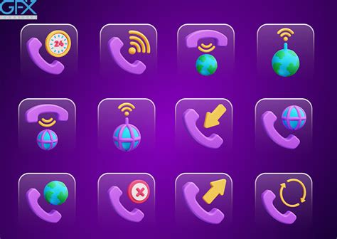 80 آیکون تلفن همراه Png و ثابت Phone Icons