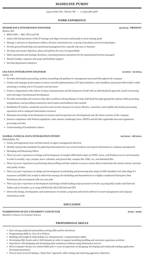 Data Integration Guide Wire Resume Bopqecomic