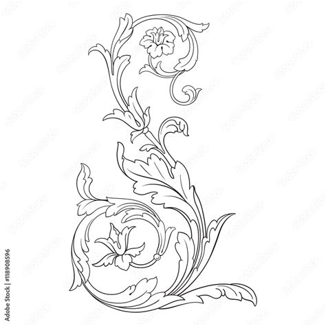 Rococo Drawing
